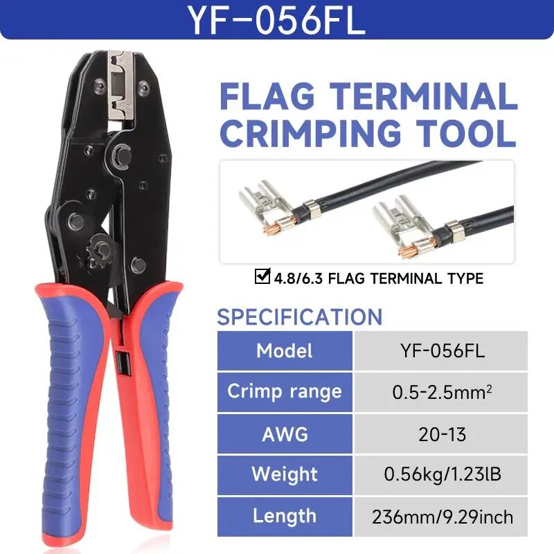 Клещи YEFYM для опрессовки клемм
