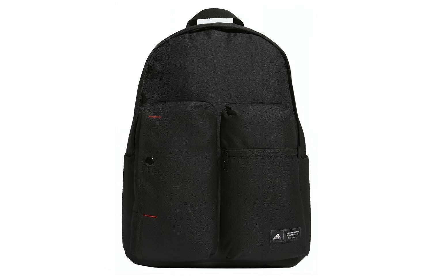 Рюкзак унисекс Adidas полиэстеровый Regular, черный, ONE SIZE