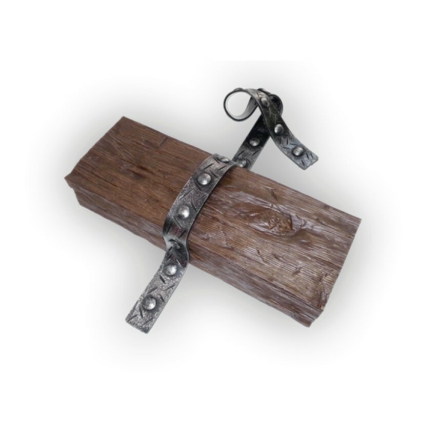 Ремень Имитация Полосы Кованного Металла Уникс Т Металлик 950х40х7мм для Маскировки Стыков.