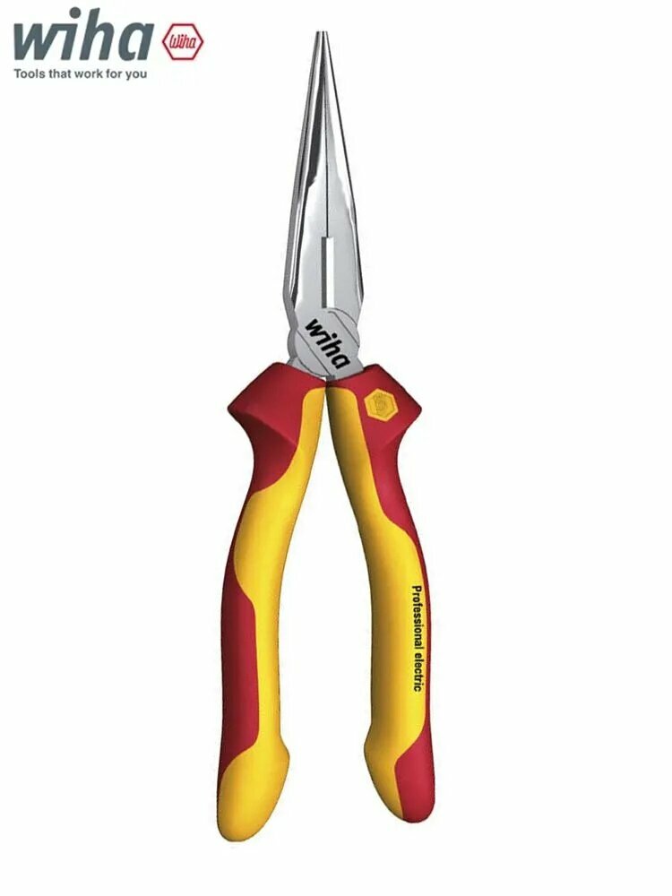 Wiha 26720 Плоскогубцы Высокое качество Прочный Высокая сила зажима Противоскользящее Подходит для строительных работ
