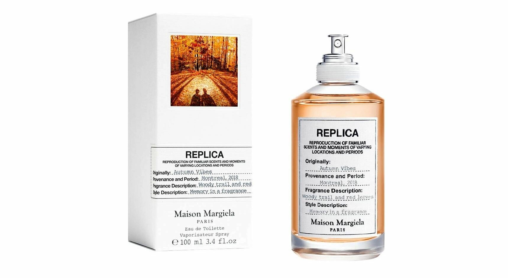 Туалетная вода Maison Martin Margiela Autumn Vibes 100 мл, древесные пряные