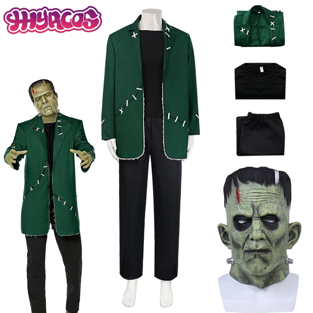 Косплей костюм Франкенштейна Hot Toys XXXL, Suits add Mask