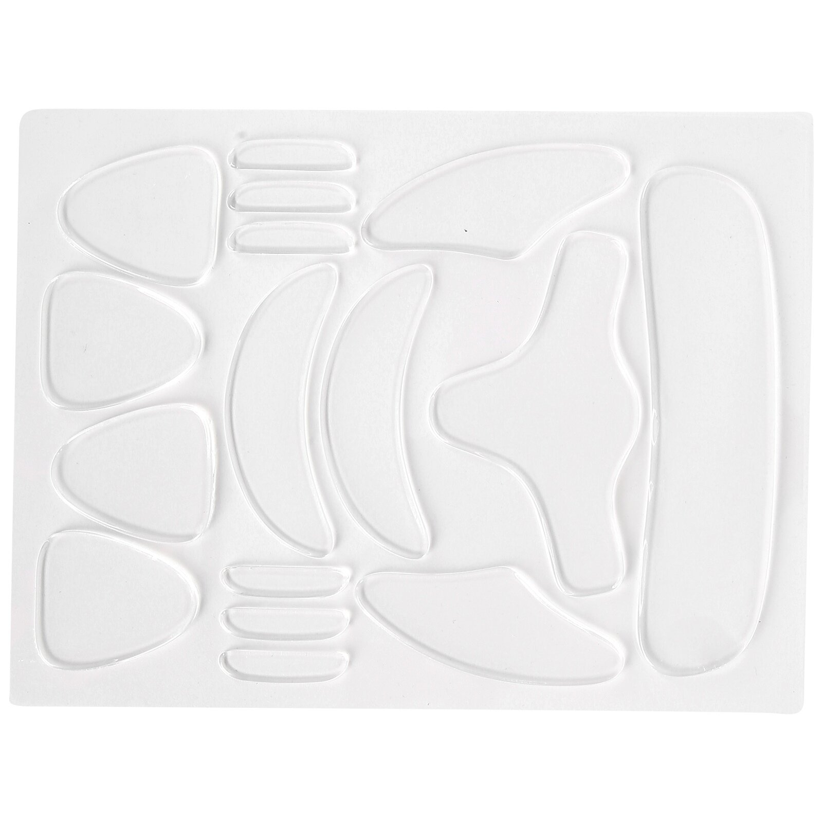 16 шт, многоразовые пластыри против морщин для лица, для глаз, рта, лба, подбородка