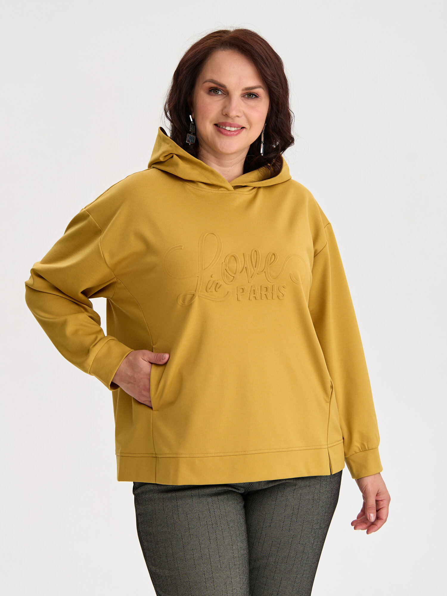 Толстовка Большие размеры Худи