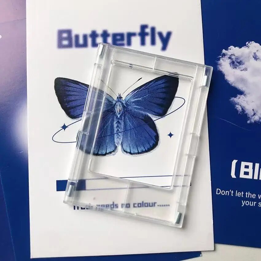 2 шт. Акриловые магниты-фоторамки для Instax Mini Polaroid FS P01-5