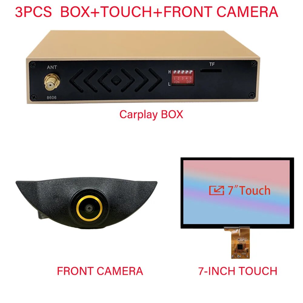 Беспроводной Apple Carplay Car AI Box Android Auto модуль для Volvo XC60 XC70 XC90 S60 S80 S90 V60 V70 V40 декодер зеркальных звеньев XC70 NO GLOBE, 3 PCS