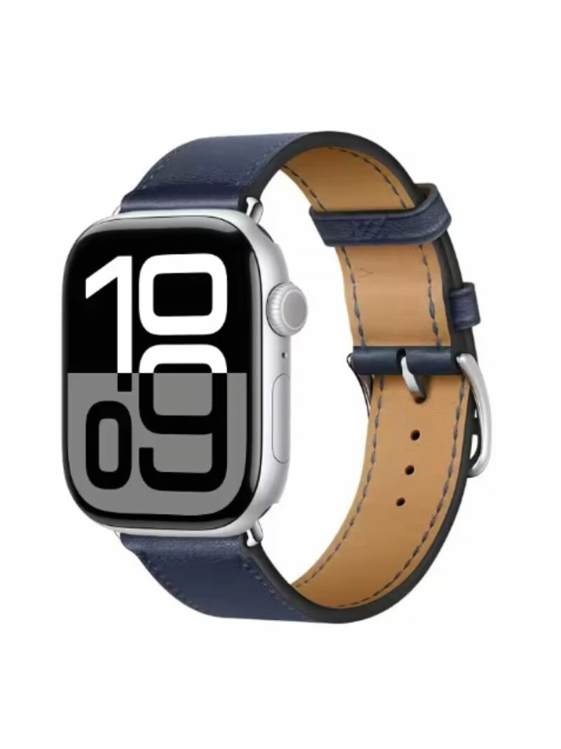 Кожаный ремень для Apple Watch Ultra 3 2 1 49 мм 11 10 46 42 мм Браслет iWatch 9 8 7 6 5 4 SE 41 45 мм 44 40 мм