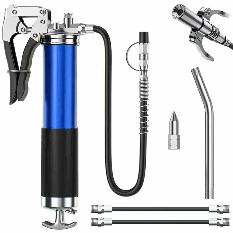 KNOW EASY-Пистолет-смазчик высокого давления синий