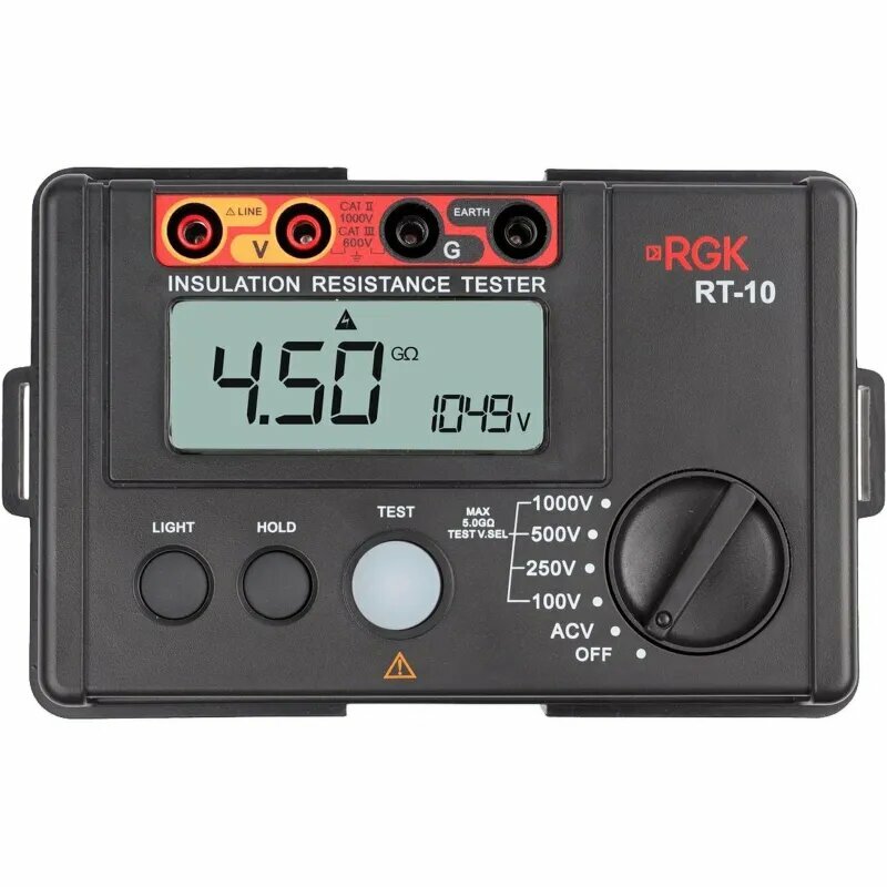Мегаомметр цифровой RGK RT-10 755238, 2093478