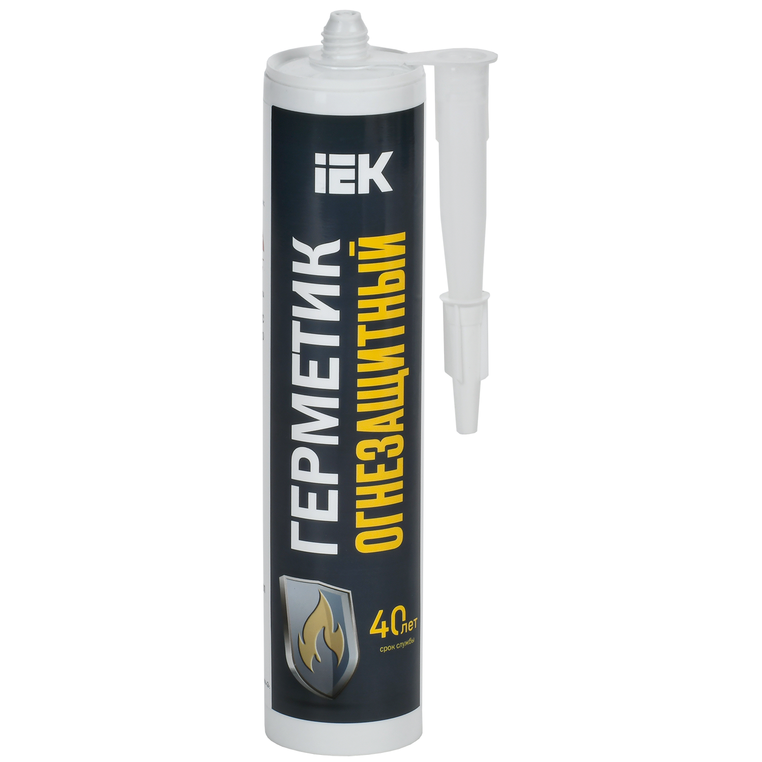 Герметик огнезащитный нейтральный силиконовый инзагерм ХПС 310мл (картридж), IEK CGO10-3-310 (1 шт.)