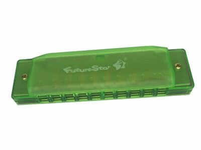 Губная гармошка Future Star SL-1017 GR зелёная