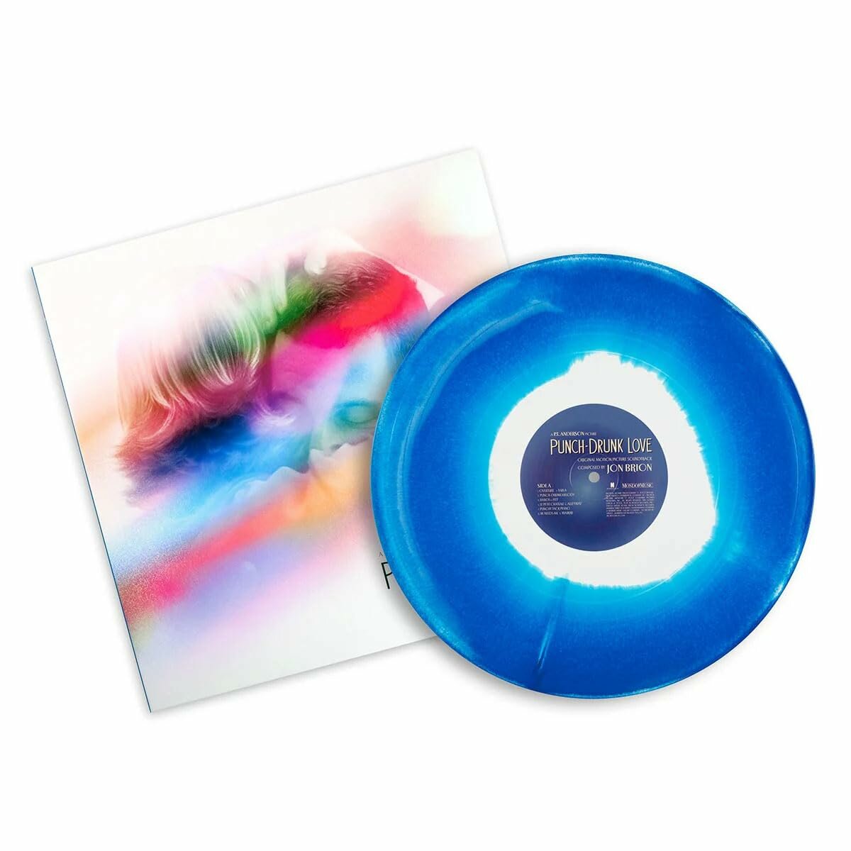 Виниловая пластинка Jon Brion – OST "Punch-Drunk Love" (LP, 2023, Mondo) blue&white