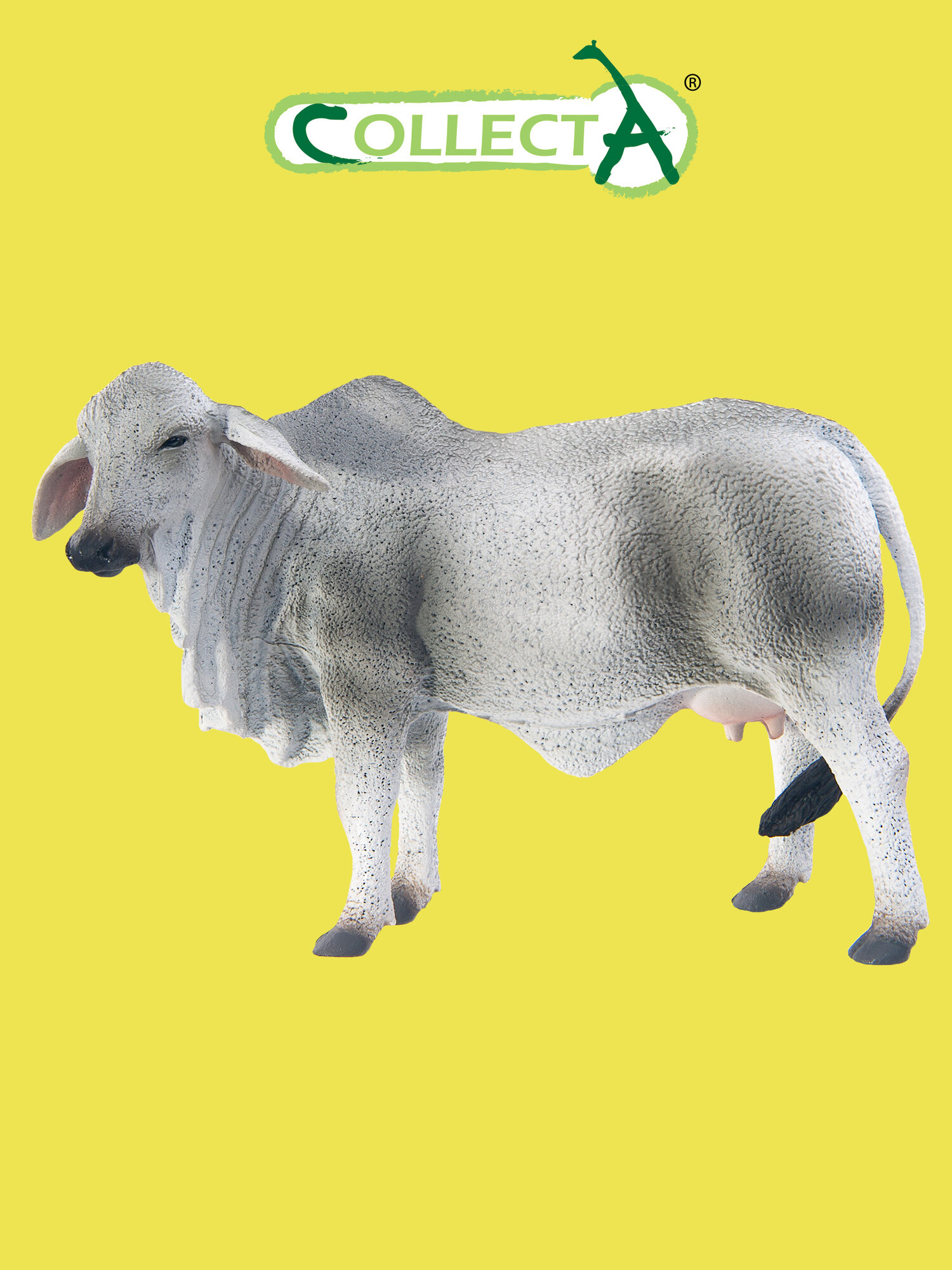 Фигурка животного Collecta "Корова Брахмана" высота 8 см, 88580b