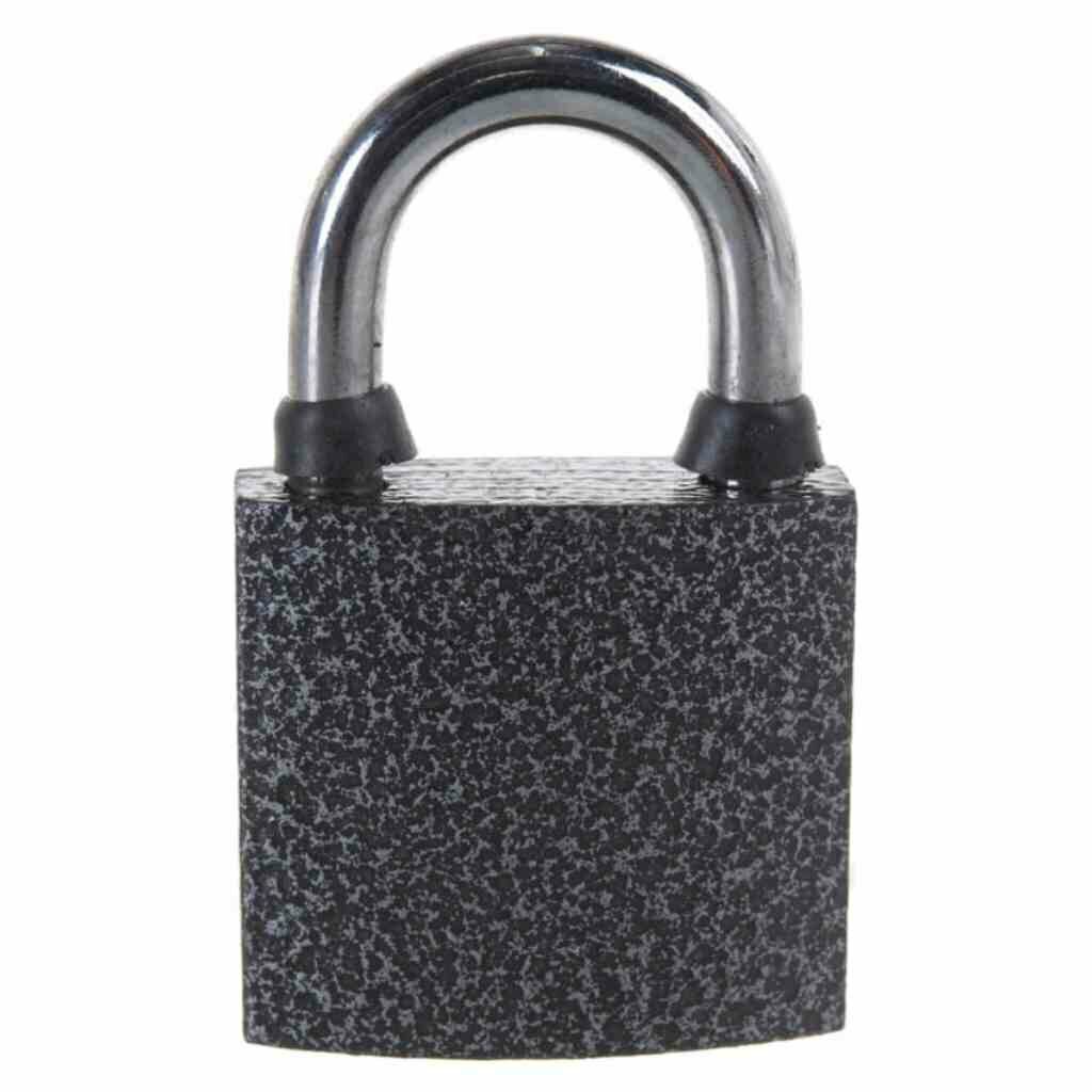 Замок навесной Trodos, BC-HG36-32, 210 042, блистер, цилиндровый, серый, 3 ключа