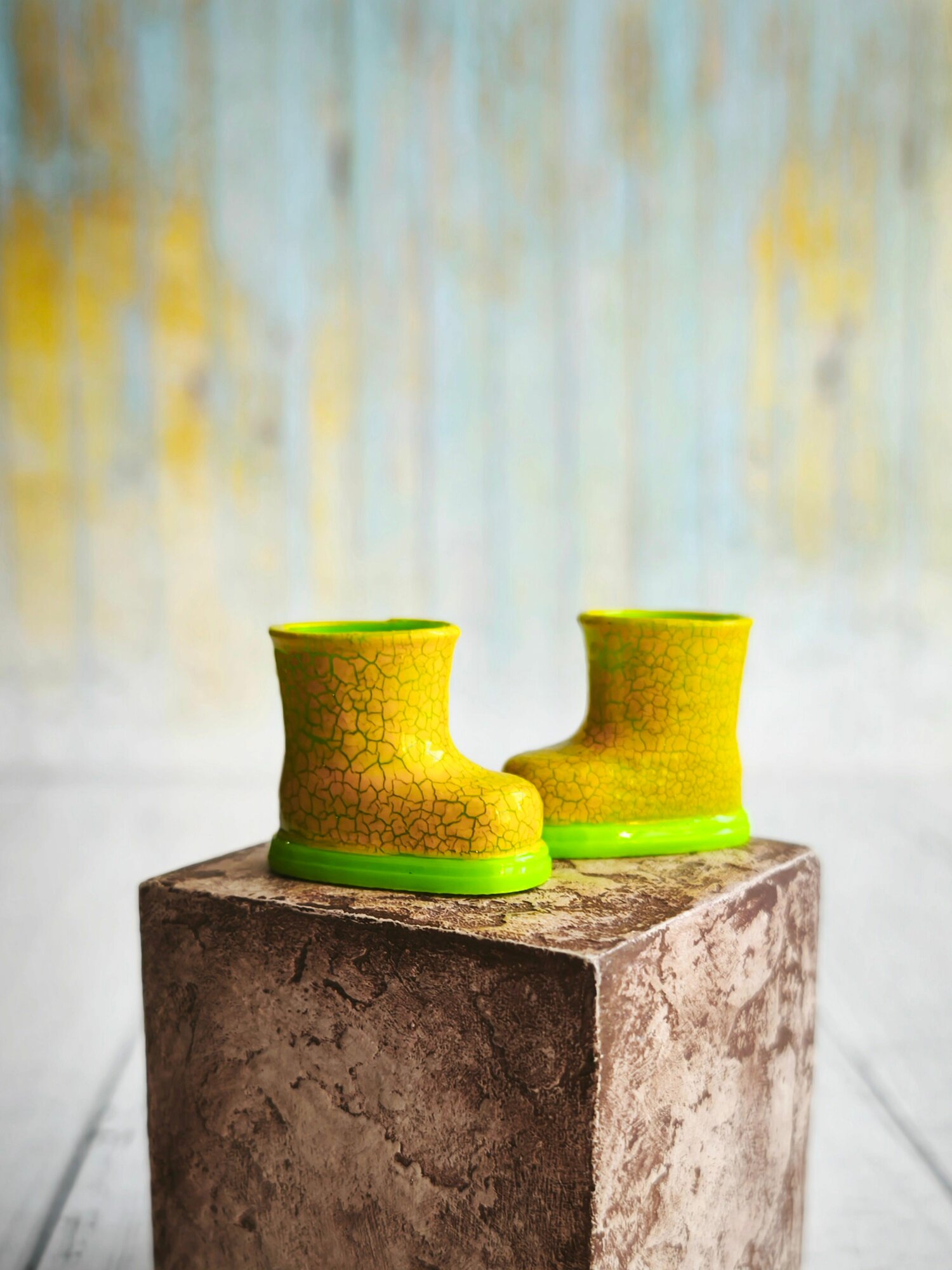 Сапоги "Кракелюр" для куклы Obitsu11/YMY