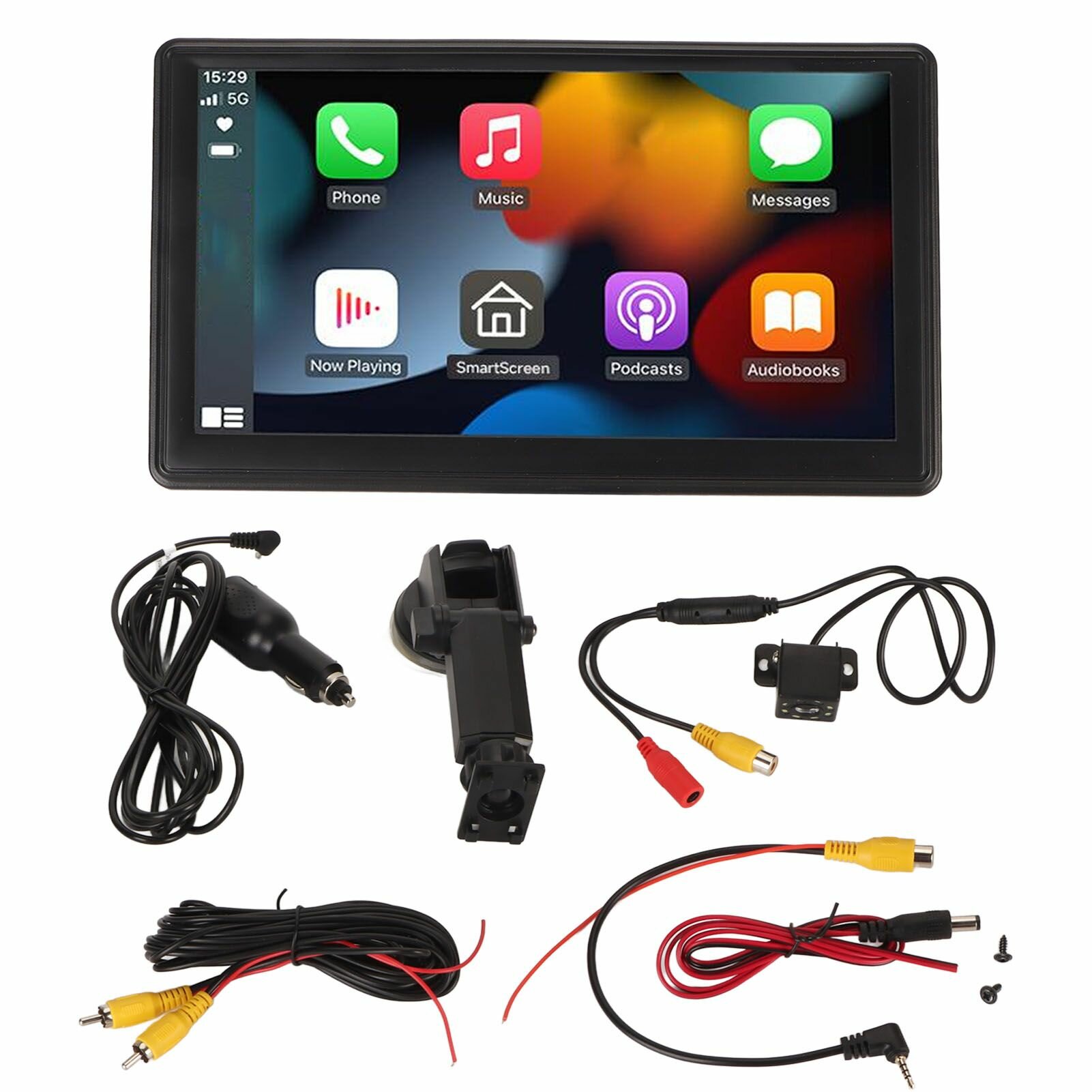 7 магнитола с CarPlay, Android Auto и резервной камерой