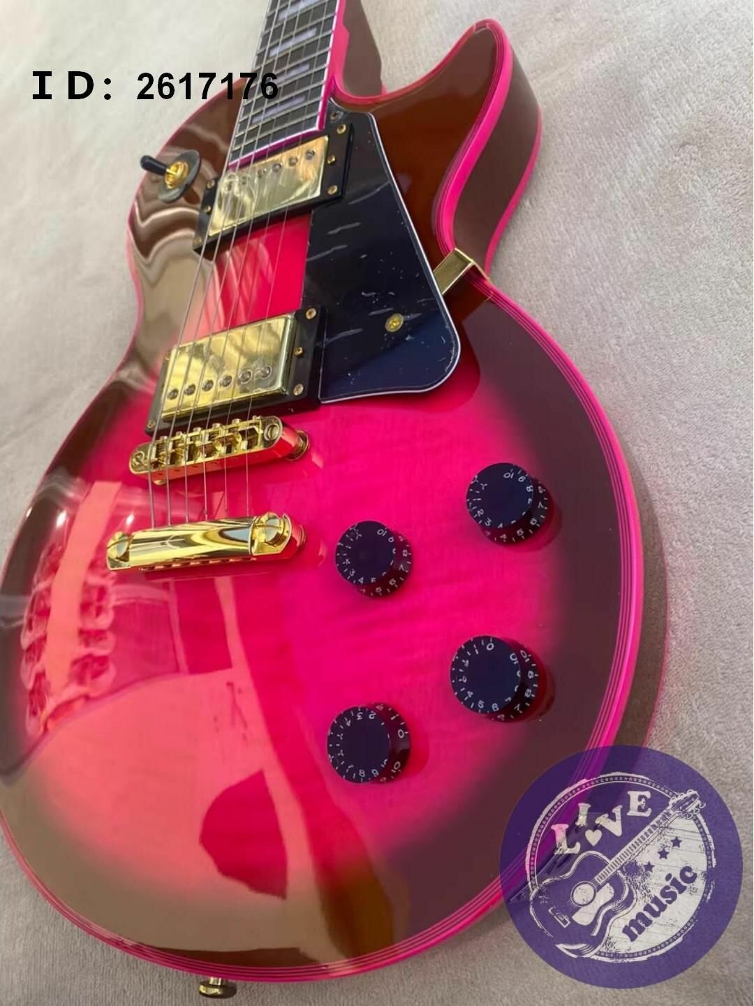 Электрогитара GIBSON Les Paul (гитара для начинающих), 6 струн, корпус из красного дерева, 39