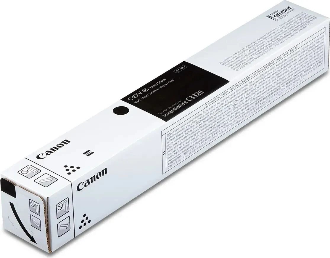 Тонер Canon C-EXV65BK 5761C001 черный туба для копира imageRUNNER C3326