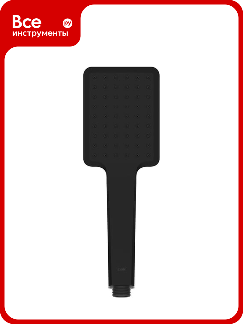 Лейка для душа IDDIS Slide черная матовая SLI1F0Bi18, душа slide придется