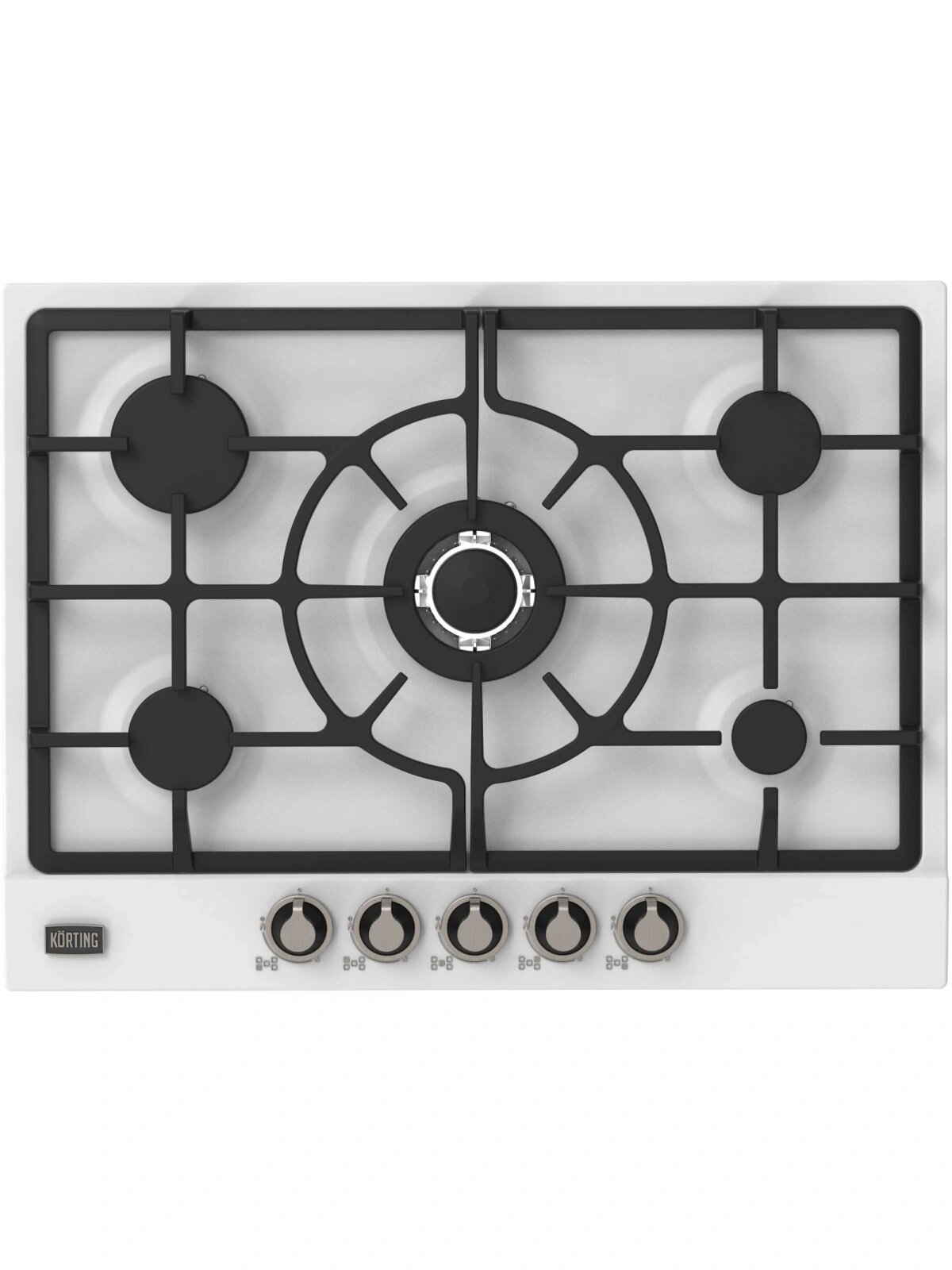 Газовая варочная поверхность Korting HG 761 CTSI белый антик