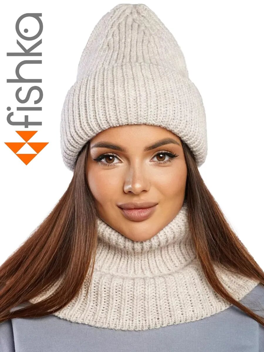 Шапка-бини для женщин