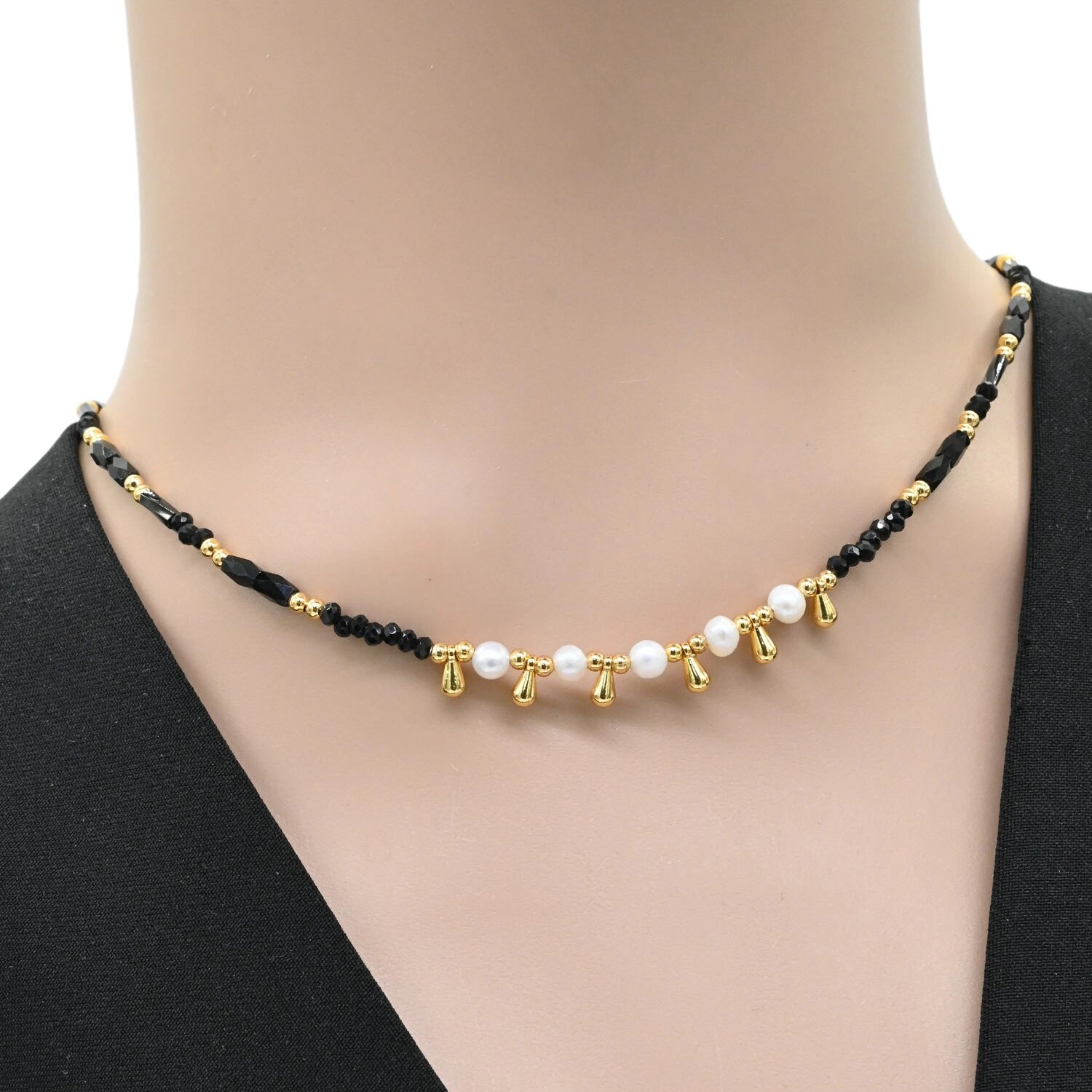 Чокер, циркон