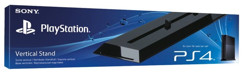 Вертикальный стенд для ps4 fat (CUH-ZST1) оригинал чёрный