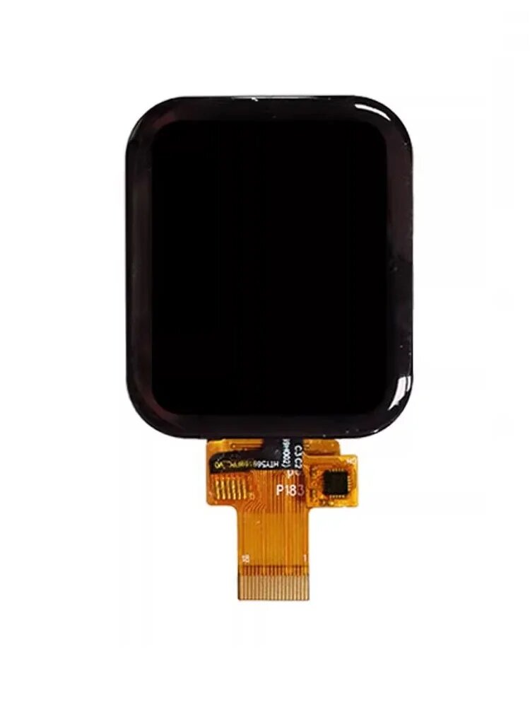 1,83-дюймовый круглый IPS TFT ЖК-дисплей с емкостным сенсорным экраном, 4-линейным интерфейсом SPI ST7789P3, микросхема драйвера, 18-контактный