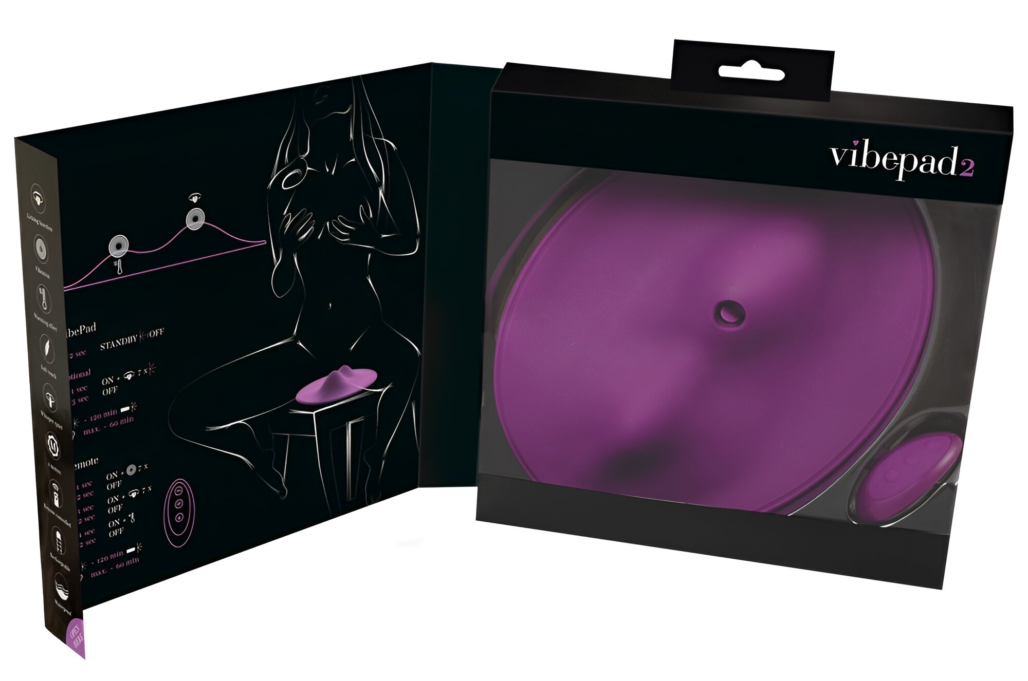 Виброподушка ORION Vibepad 2, водонепроницаемая, с подогревом и пультом ДУ
