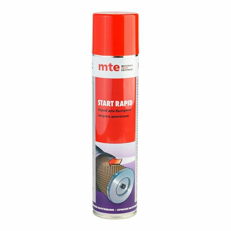 Спрей для запуска двигателя START RAPID 400/300мл, mte
