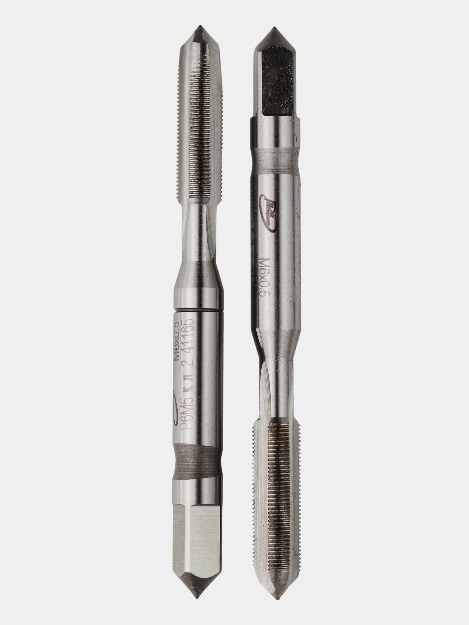 Метчик машинно-ручной М 6,0 х 0,5 комплектный 2 шт. ГОСТ 3266-81 Р6М5