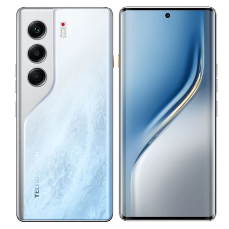 6,78" Смартфон TECNO Camon 40 Pro 5G 12/256 ГБ (CM7 256+12 GLACIER WHITE) белый