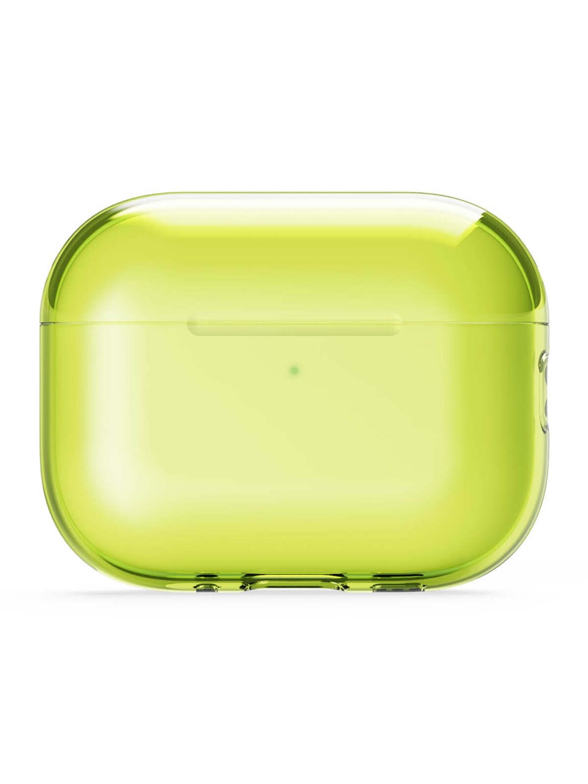 Elago силиконовый чехол для AirPods Pro 3, Clear case Neon Yellow