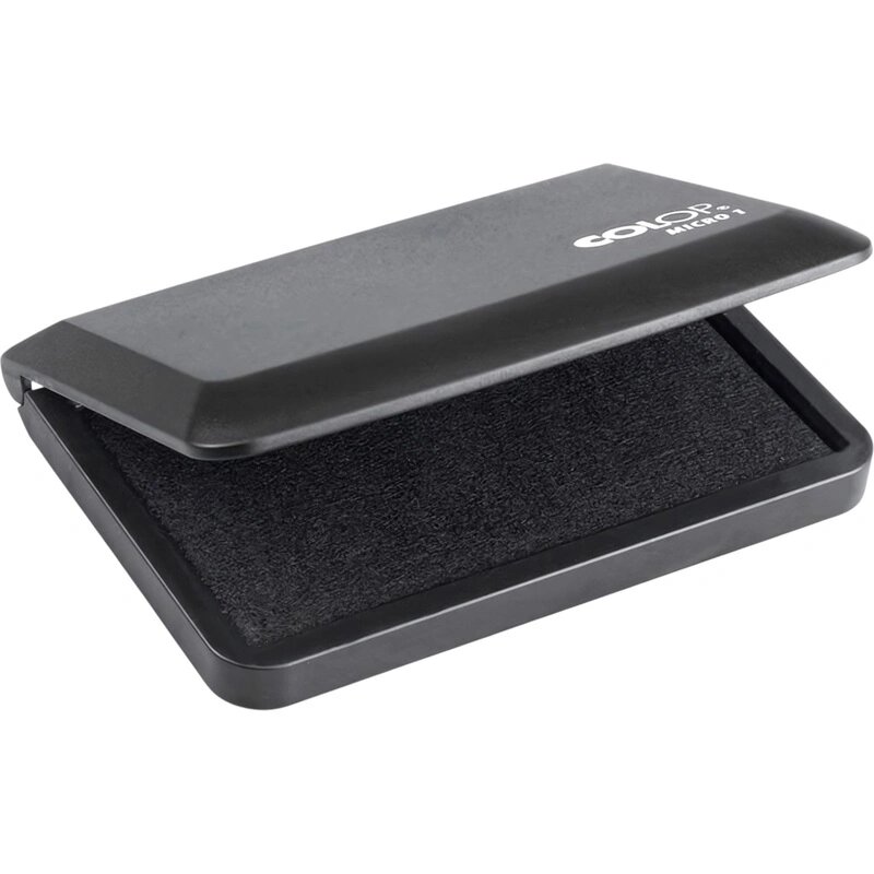 Подушка штемпельная настольная Micro 1 черная 9х5см (аналог 9051)Colop