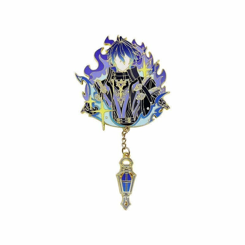 Косплей значок Genshin Impact Киррилла, Flins badge