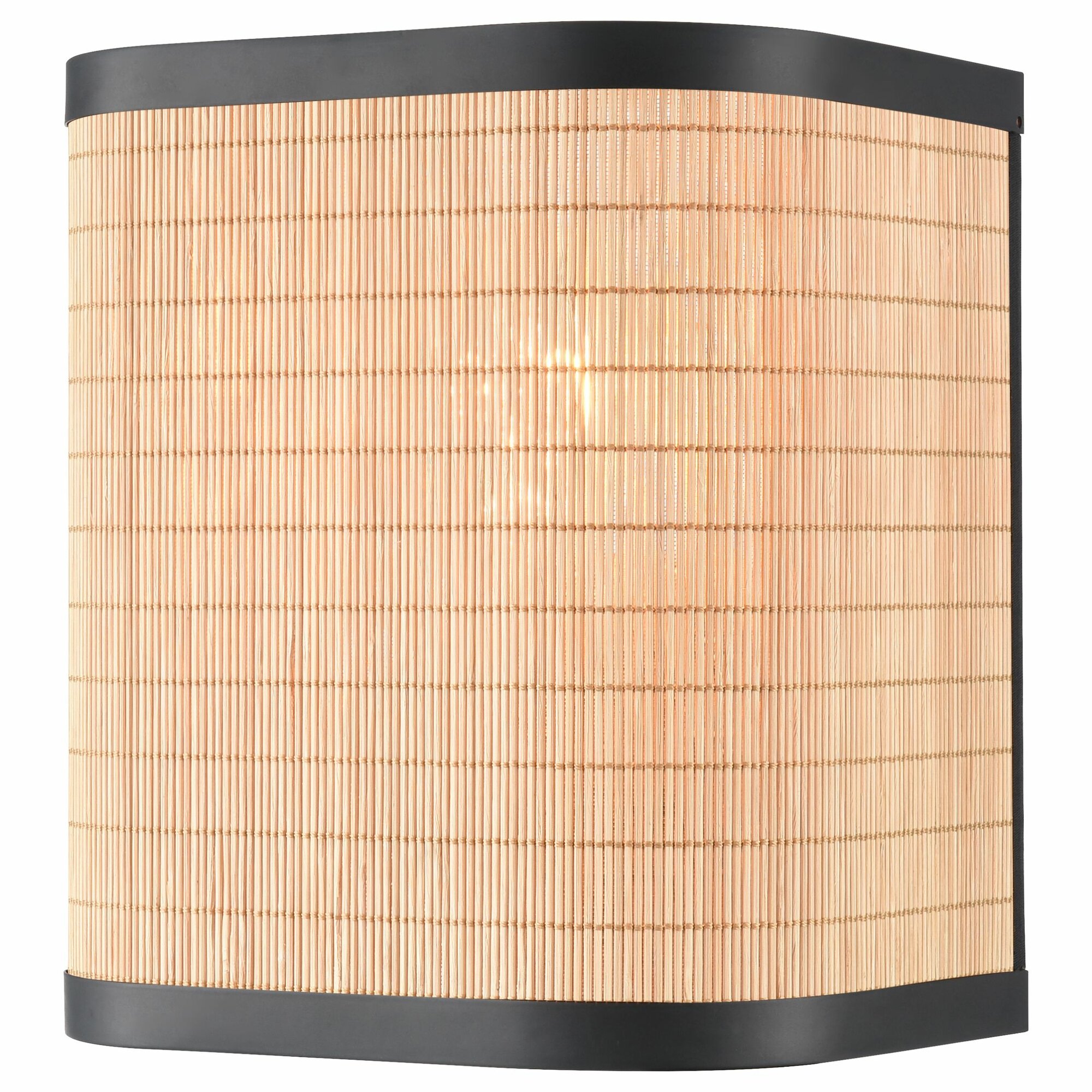 Настенный светильник Velante Wooden Style W180xL130xH200 мм E27 цвет черный, арт. 568-711-01