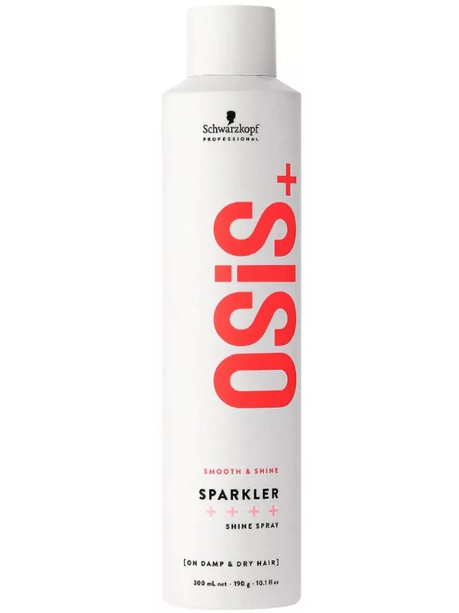 Спрей для волос Schwarzkopf Osis "Sparkler", придающий блеск, с бриллиантовым эффектом, 300мл