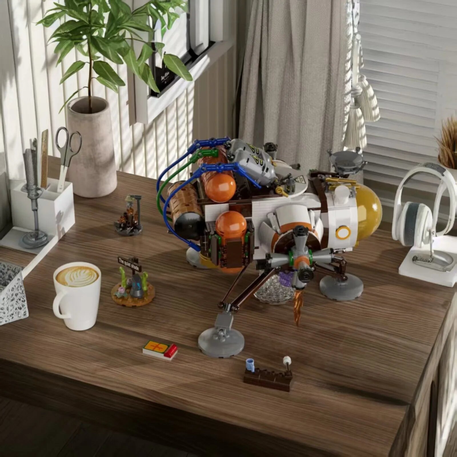 Конструктор Outers Дикий космический корабль 879 деталей