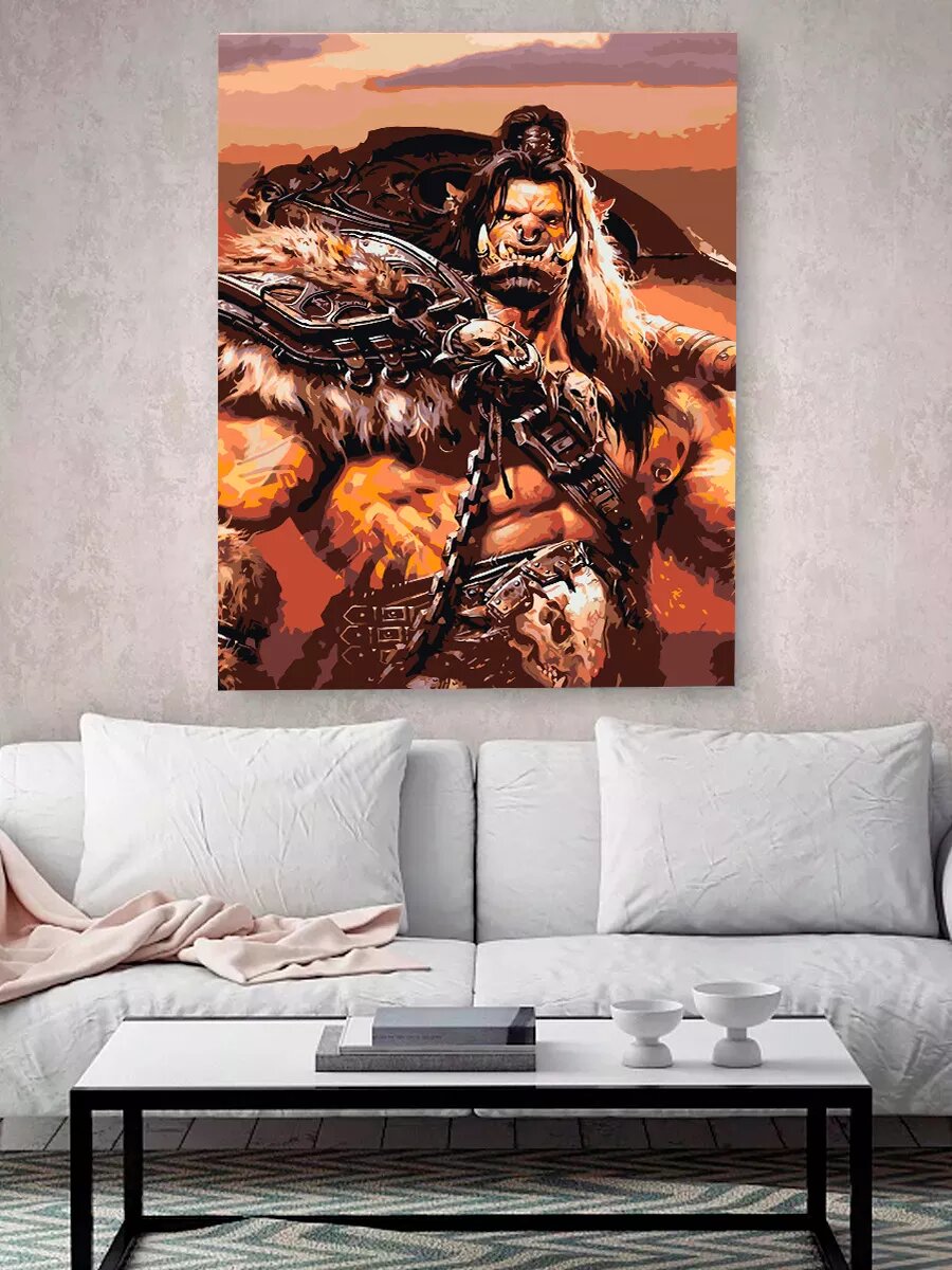 Картина по номерам Варкрафт Орда Warcraft