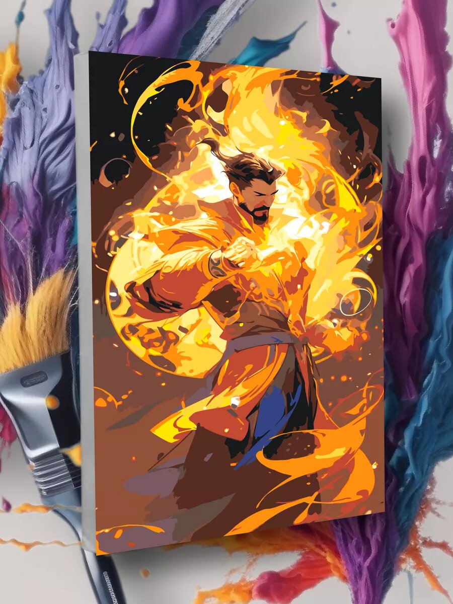 Картина по номерам Доктор Стрендж