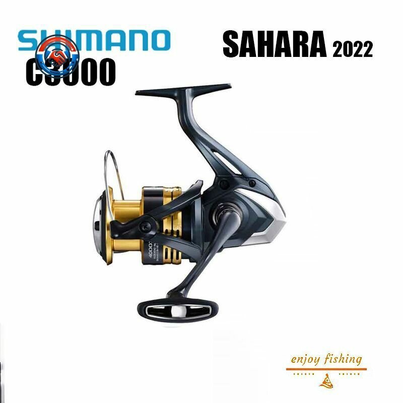 Катушка безынерционная AR-C, тихая и плавная, для дальнего заброса, SILENTDRIVE, линейная чашка, чувствительная к мелкой поклёвке, размеры 500-5000, круглая рукоятка C5000XG