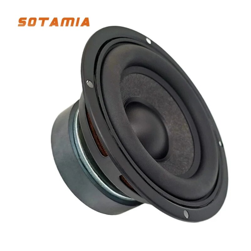 SOTAMIA 4,5-дюймовый динамик 4/8 Ом 30 Вт, 4 Ohm 30W Speaker