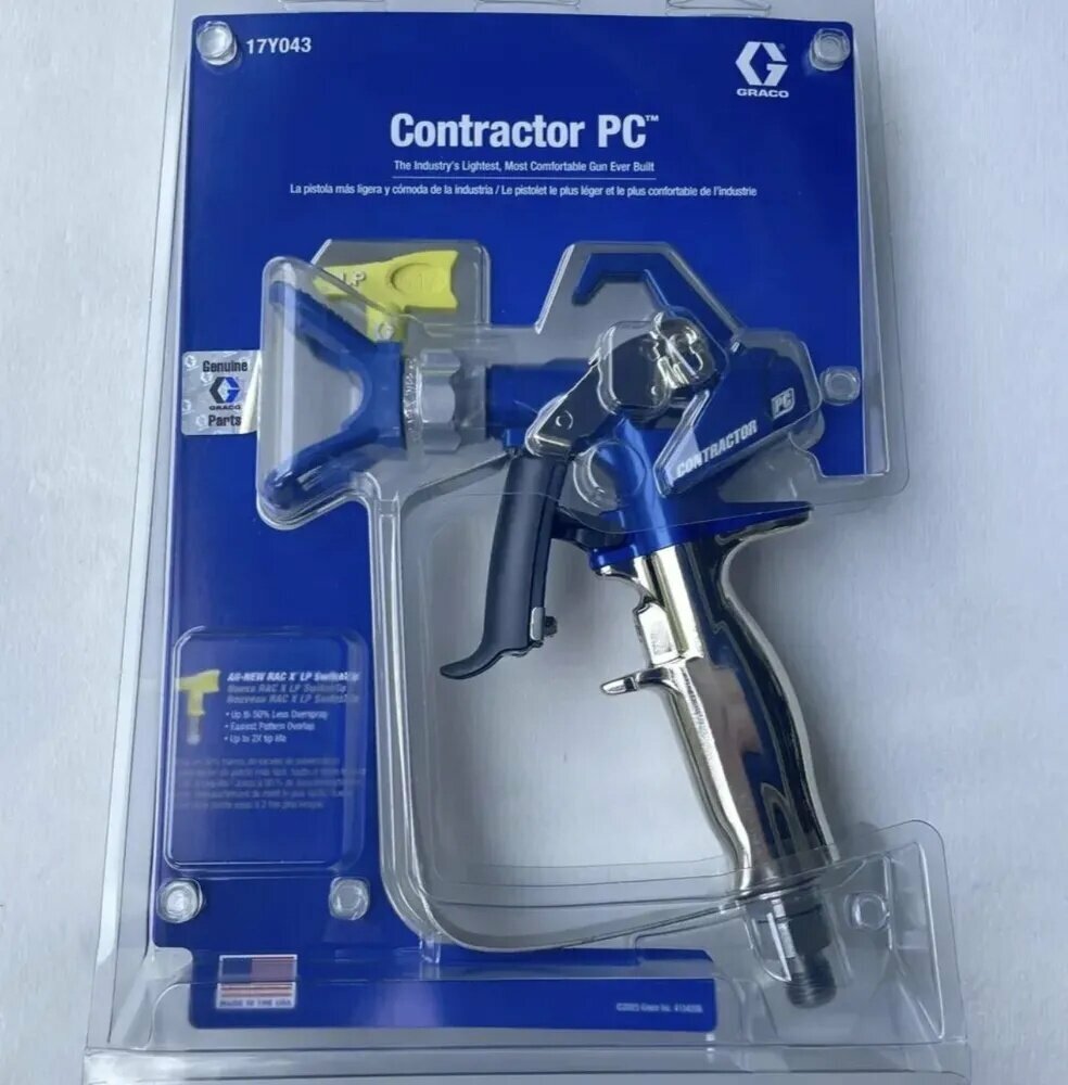 Пистолет Graco 17Y043 contractor PC покрасочный