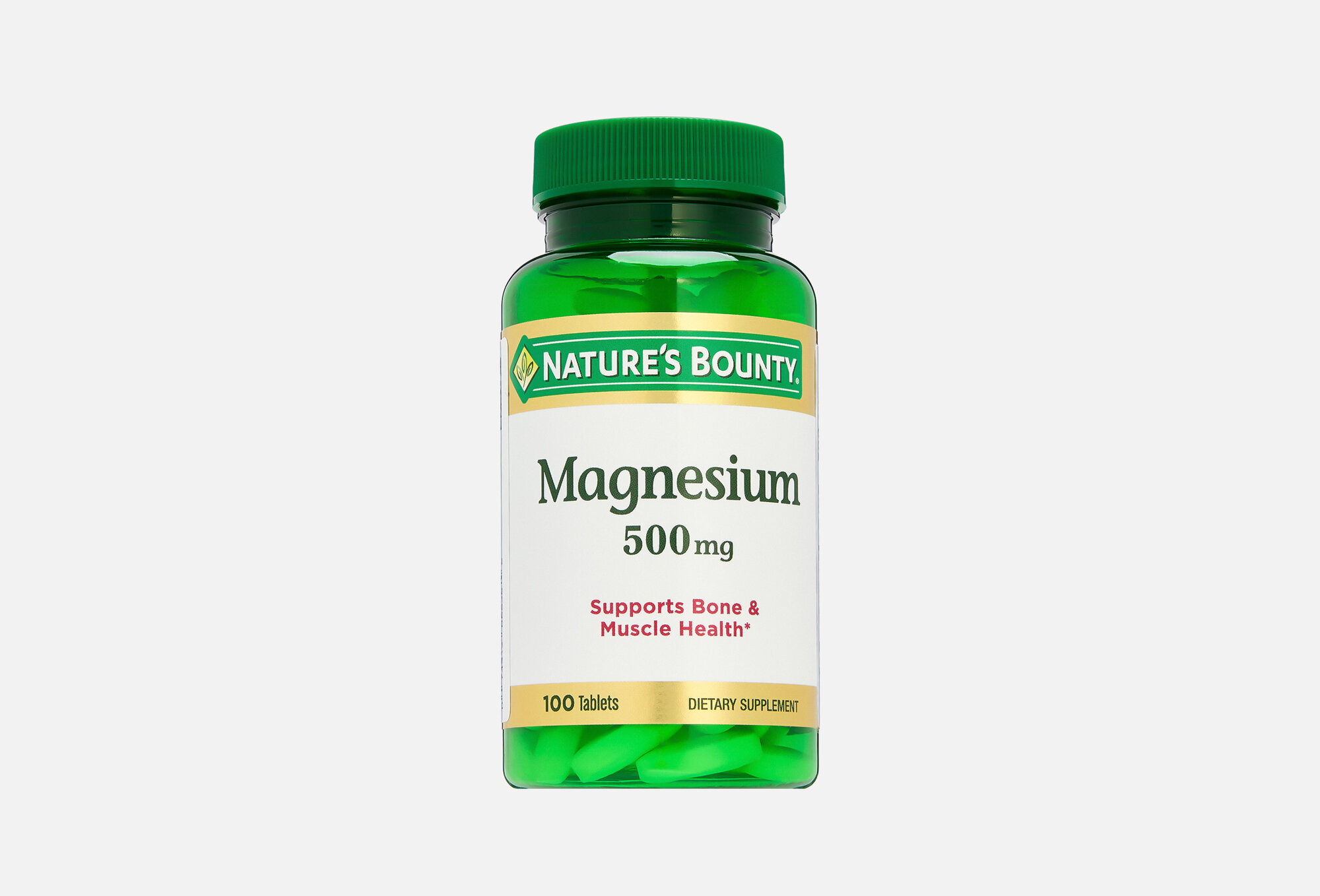 Магний NATURE’S BOUNTY 500 мг в таблетках