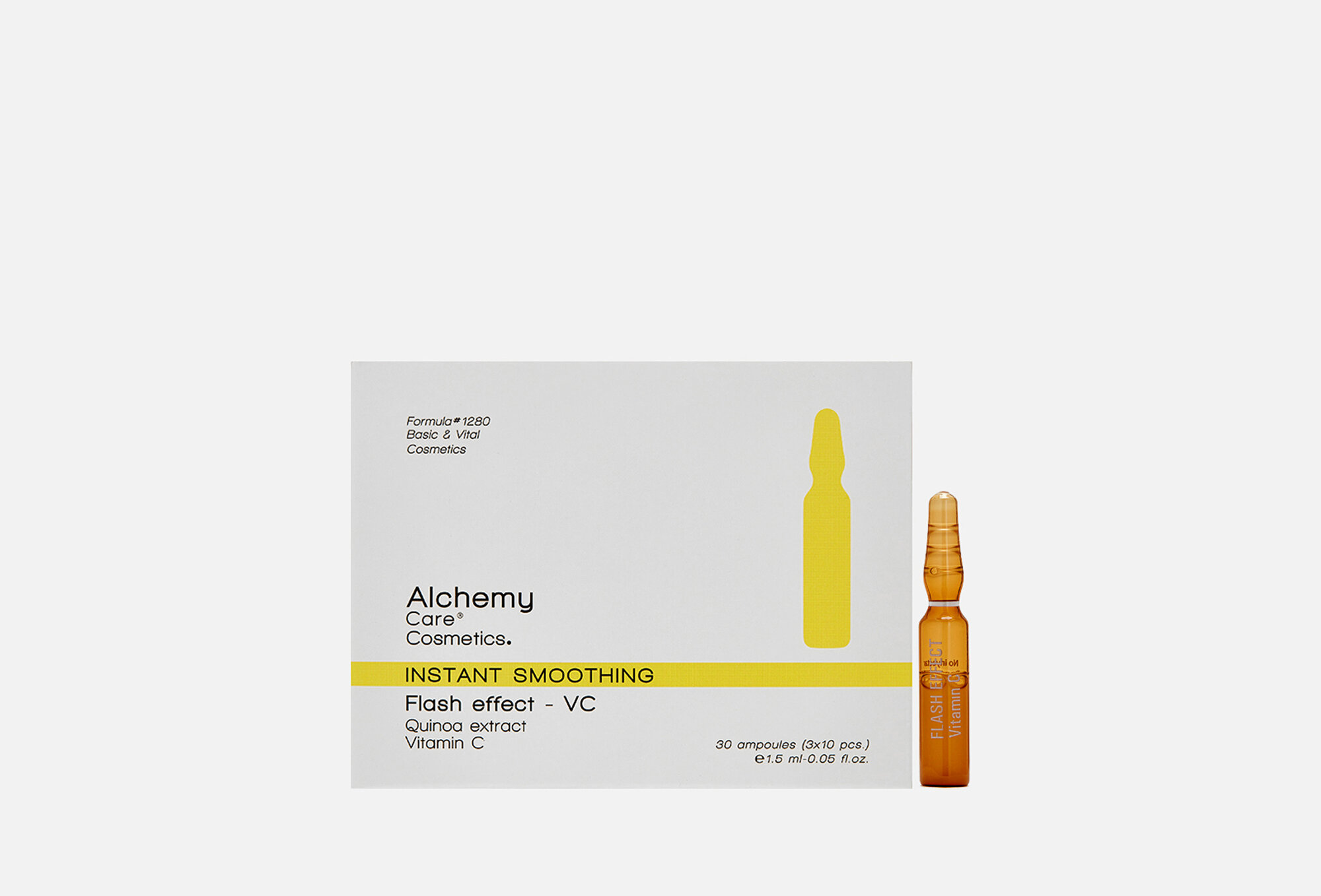 Концентрированная сыворотка для лица ALCHEMY CARE Flash effect – vc