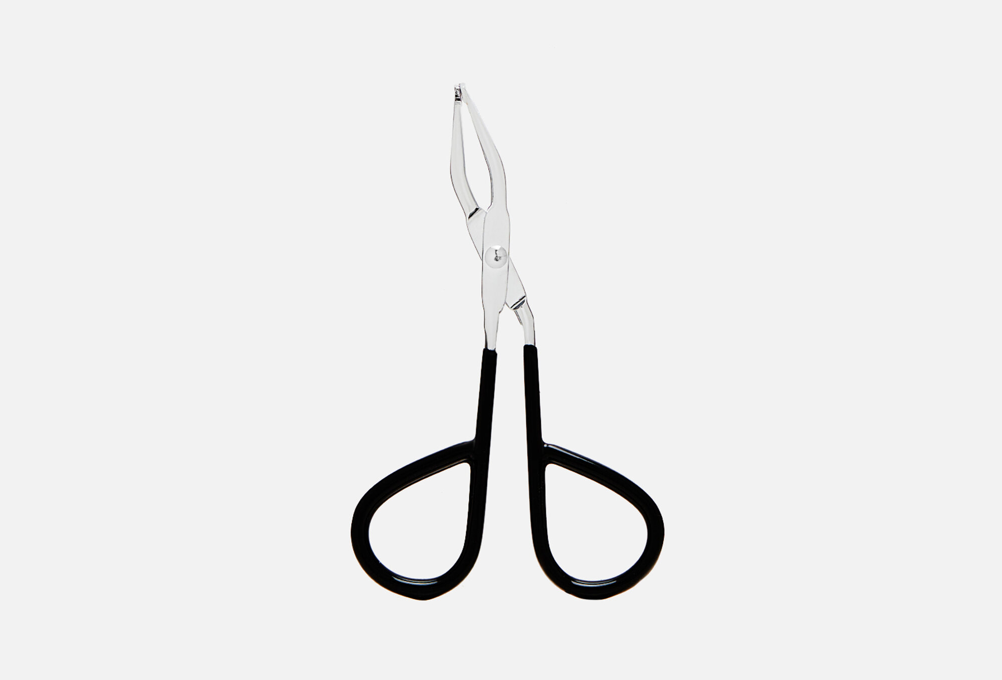 Пинцет в форме ножниц TRUYU Slant tip for brows scissor tweezers