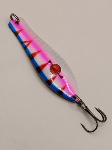 Блесна Kuusamo "Professor", на хищника, 80 мм, 15 г, тройной крючок