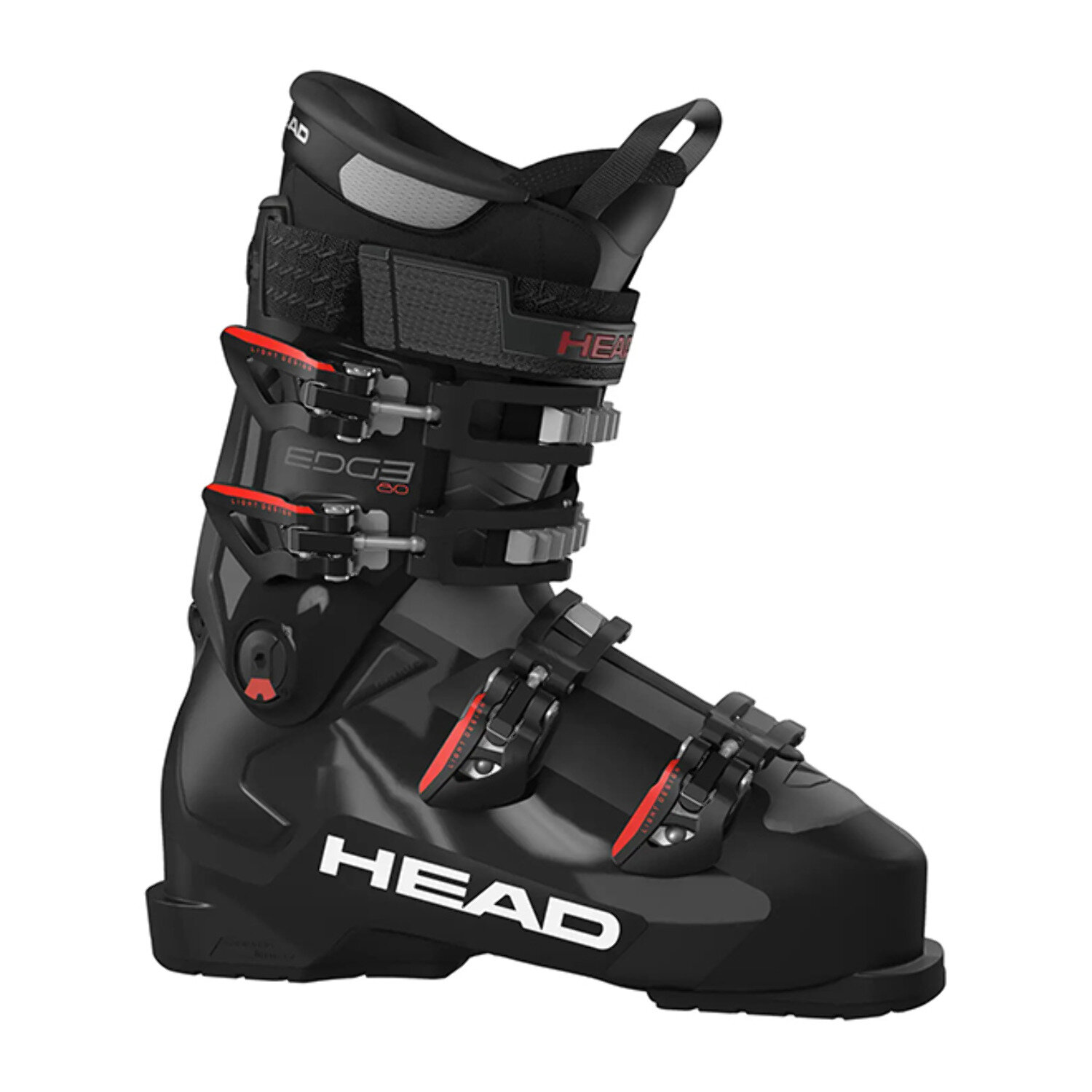Горнолыжные ботинки Head Edge 80 HV Black/Red 25/26 , для мужчин , черный