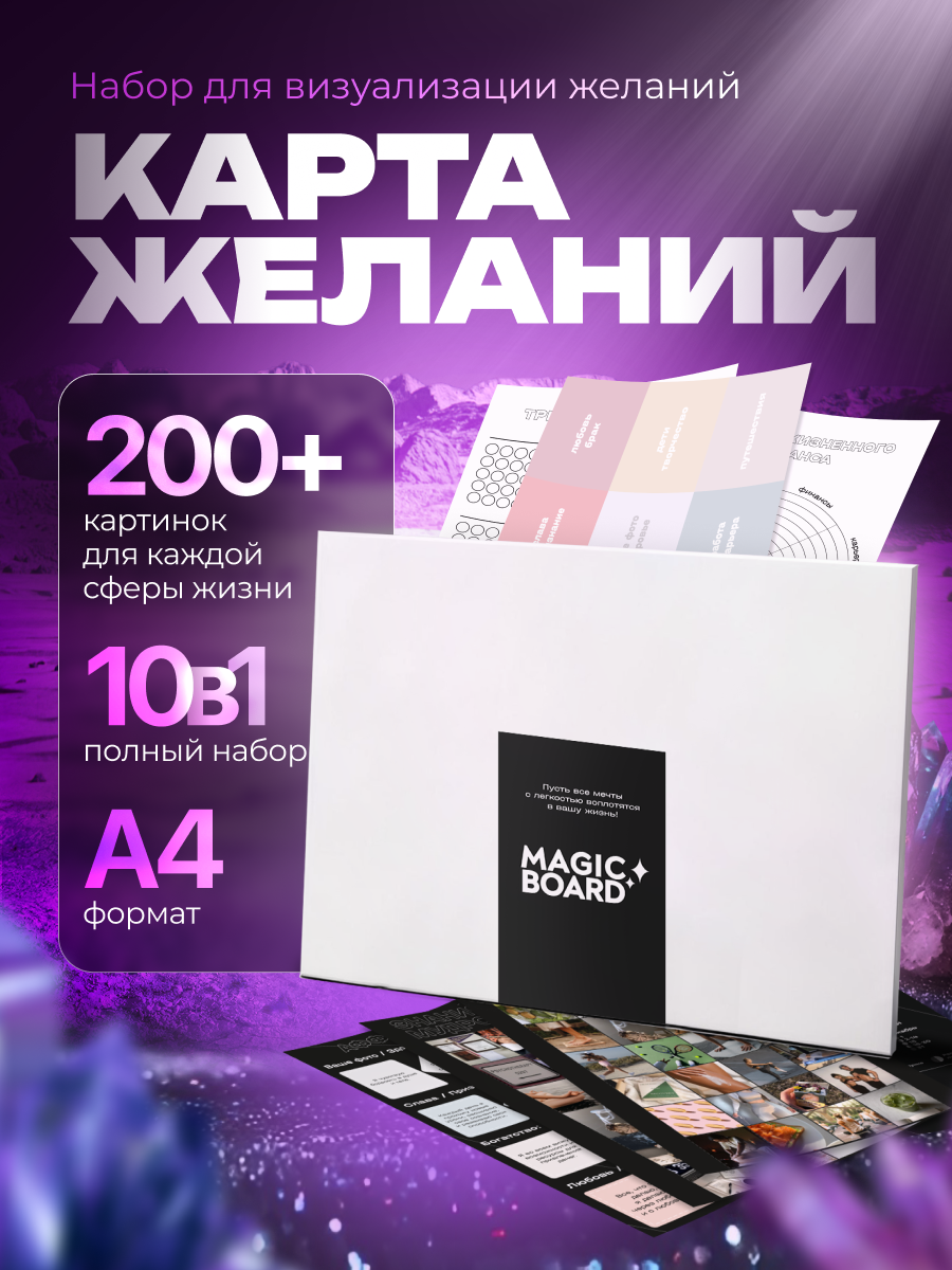 Карта желаний 2025-2026 от Magic Board