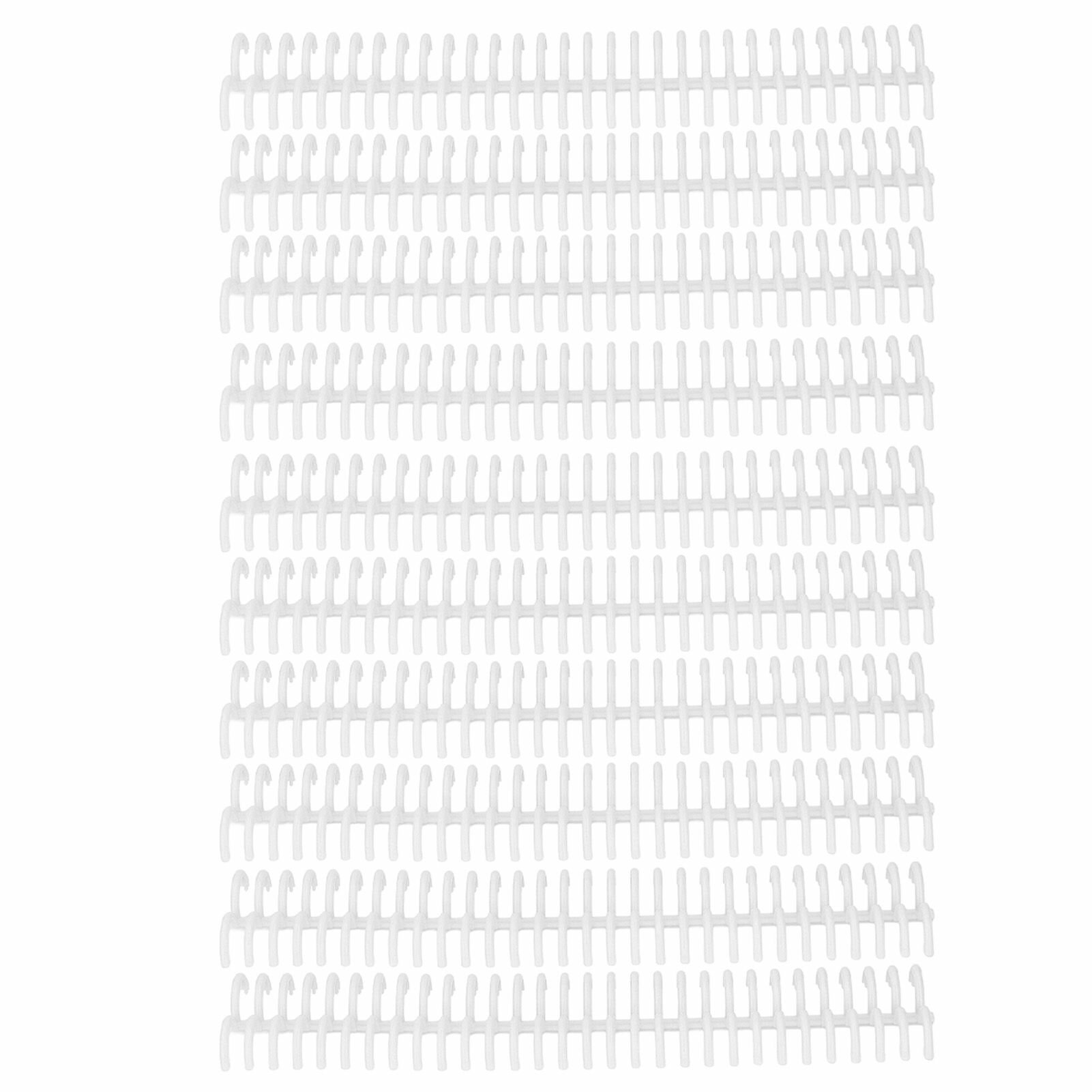 Пластиковые кольца (10 шт, белые)